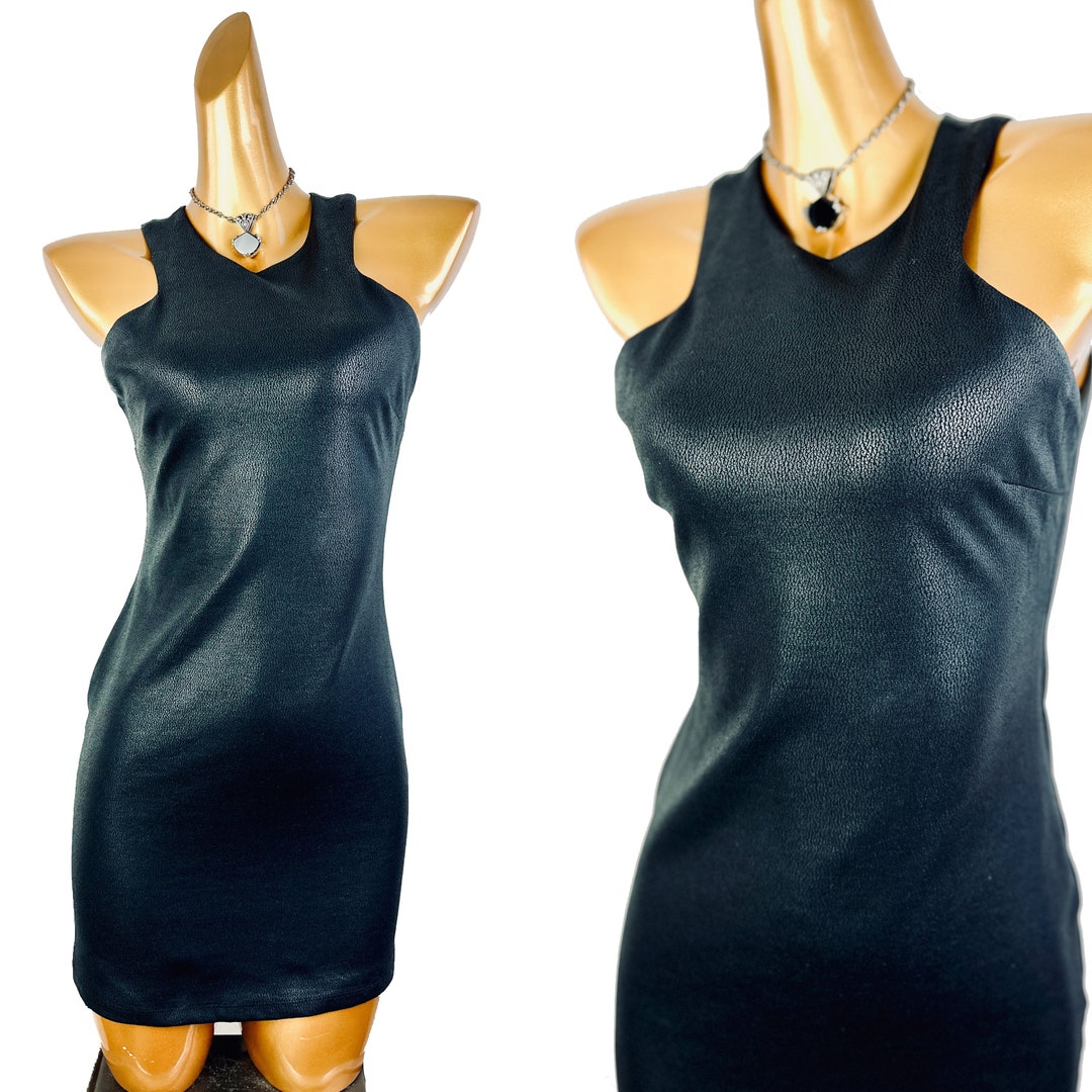 90s Goth Prom Dress Black Dress Formal Gothic Elegant Open Back Dress ...