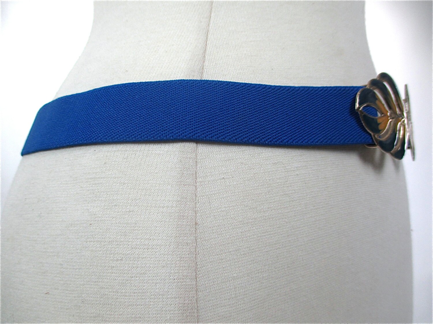 Blue Belt Elastic Belt Waist Belt Waist Cinched Belt Wrap Belt - Etsy
