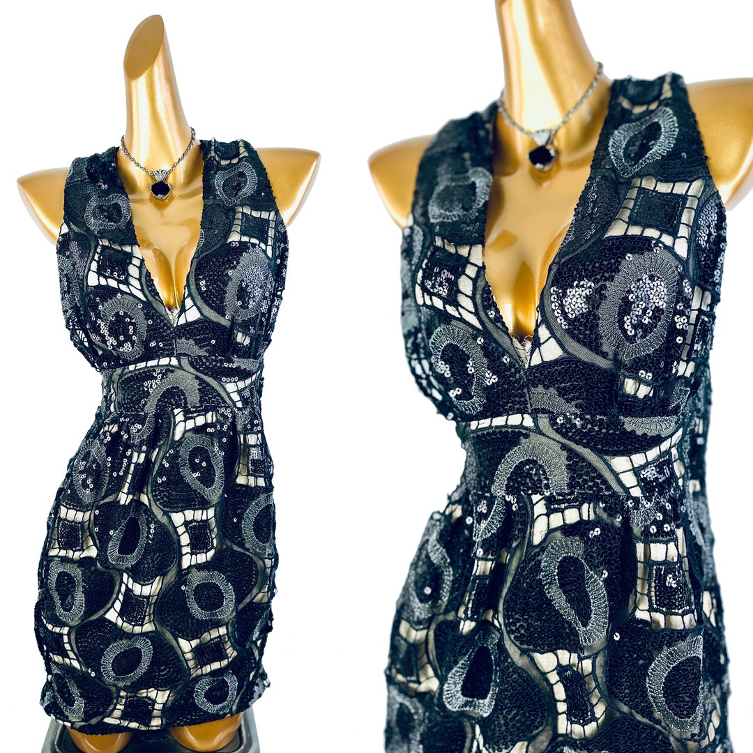 90s Goth Prom Dress Black Dress Formal Gothic Elegant Open Back Dress ...