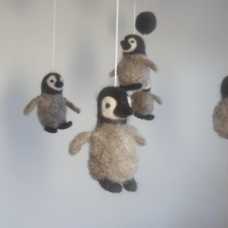 Penguin Baby Mobile - Etsy