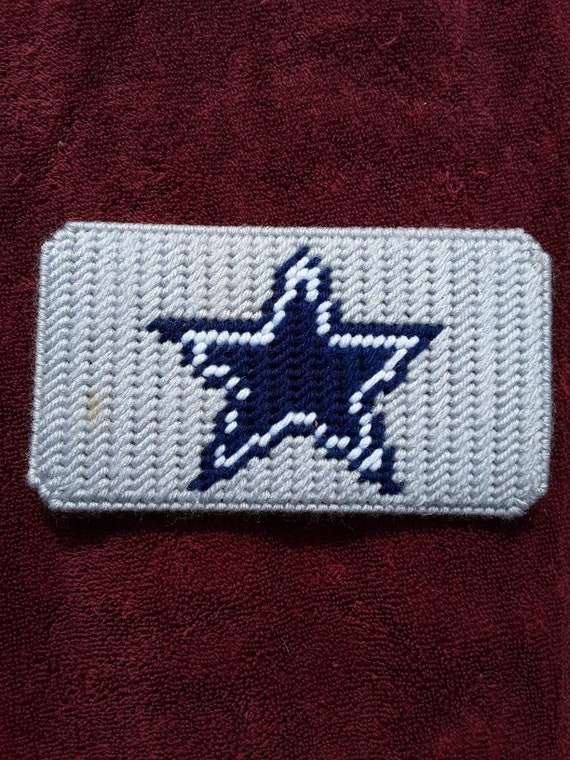 Handmade Plastic Canvas Dallas Cowboys Eyeglass Case - Etsy