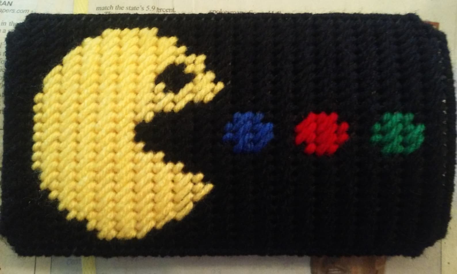Handmade Pac Man Eyeglass Case - Etsy