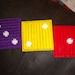 MADE TO ORDER: Handmade Plastic Canvas Dice Coasters - Etsy