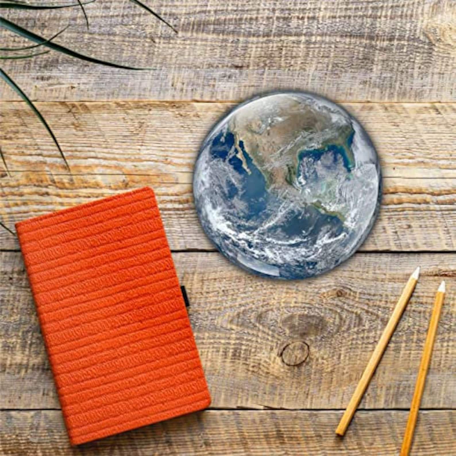 Earth Paperweight in Gift Box, 3 Inch Crystal Dome, Perfect for House ...