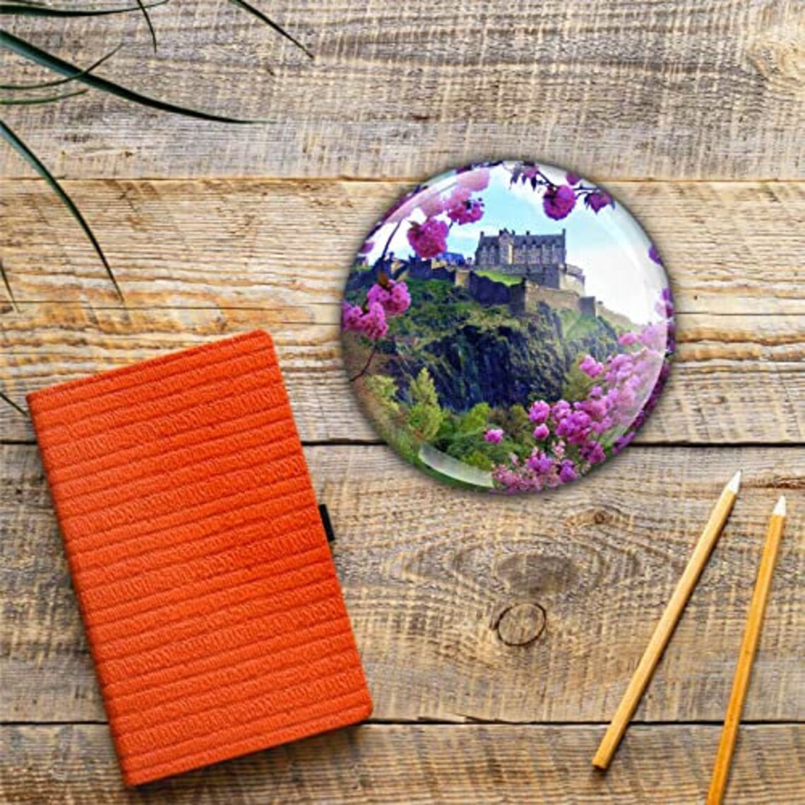 Edinburgh Castle Paperweight: 3-inch Crystal Dome, Scotland Gift - Etsy
