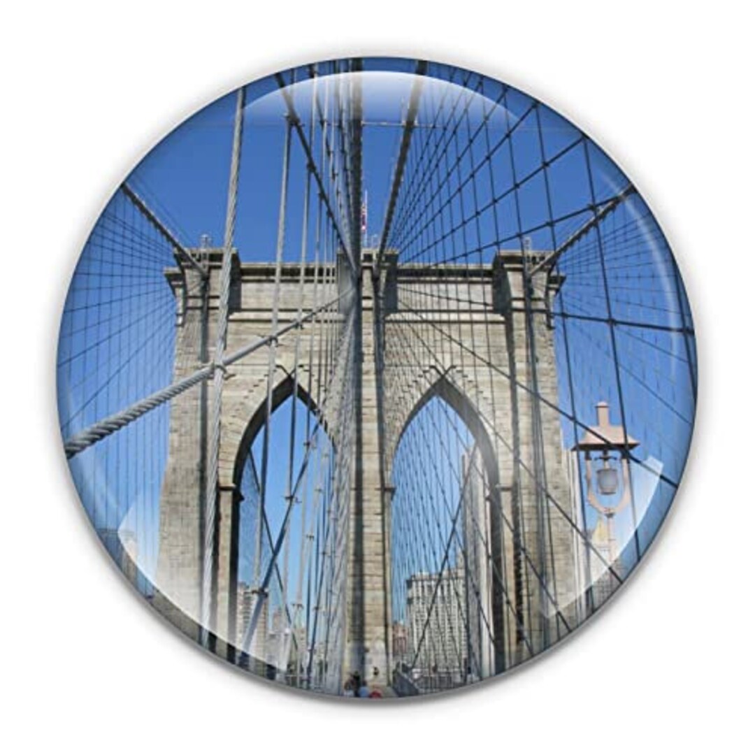 Brooklyn Bridge Paperweight in Gift Box, 3 Inch Crystal Dome, Perfect ...