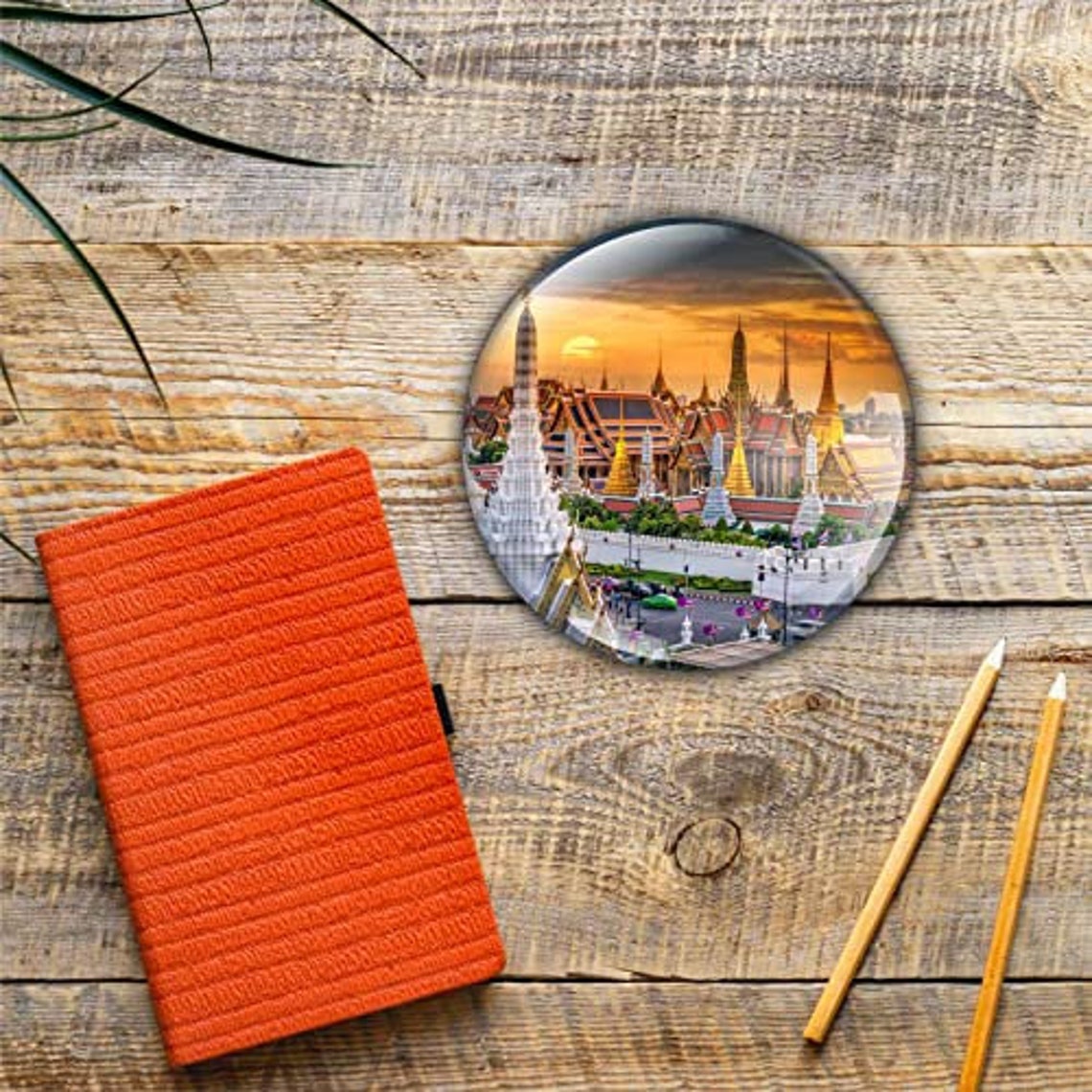 Bangkok Thailand Paperweight in Gift Box, 3 Inch Crystal Dome, Perfect ...