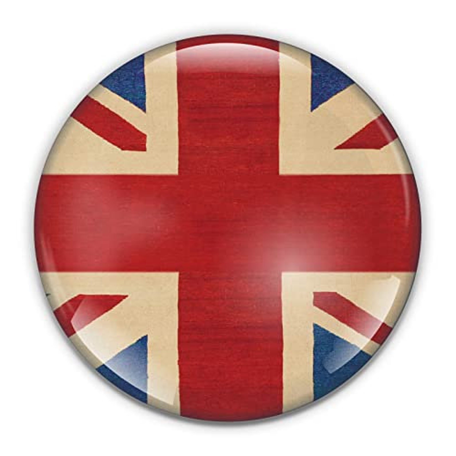 Union Jack Crystal Paperweight: 3-inch Dome, Gift Boxed - Etsy