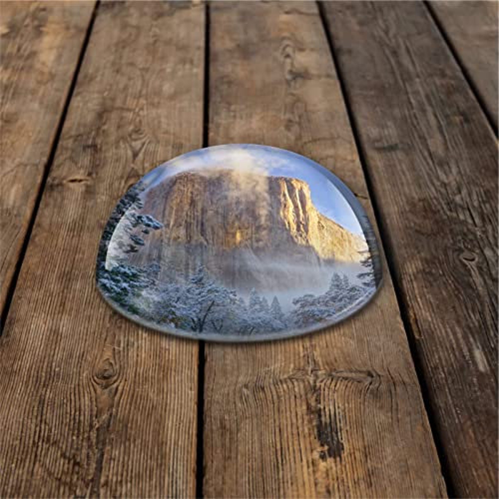 Yosemite Paperweight in Gift Box, 3 Inch Crystal Dome, Perfect for ...