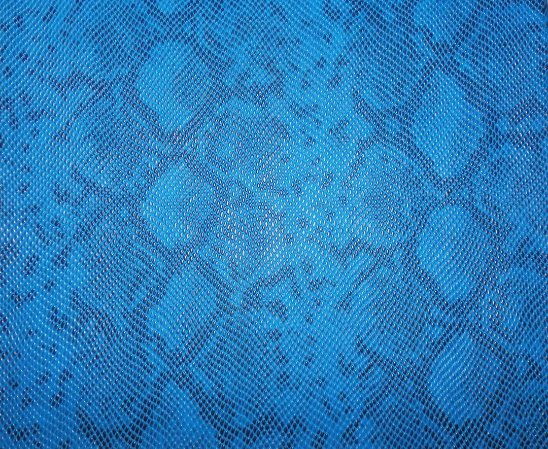 12"x24" Dark Blue **VINYL** Snake Embossed Faux Leather Fabric #3 - Etsy