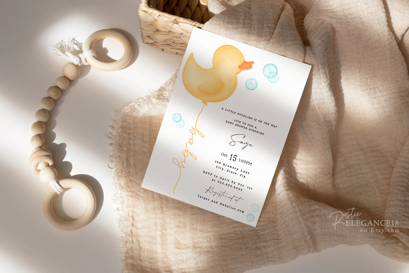 Duck Hunt Baby Shower Game Sign • Find the Rubber Ducky • Duckling ...