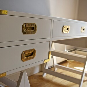 Custom Built Campaign Desk for Sale - Etsy