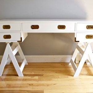 Custom Built Campaign Desk for Sale - Etsy