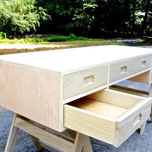 Custom Built Campaign Desk for Sale - Etsy