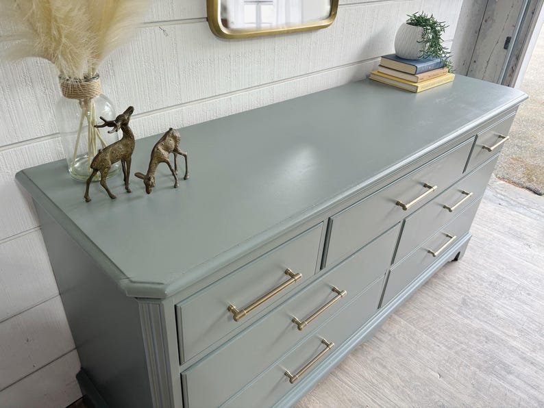 SOLD Refinished High End Drexel Dresser - Etsy