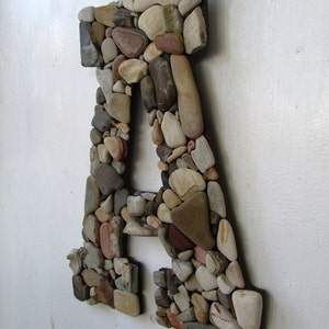 Beach Rock Letters--coastal Home Decor, Rustic Letters. Custom Made ...