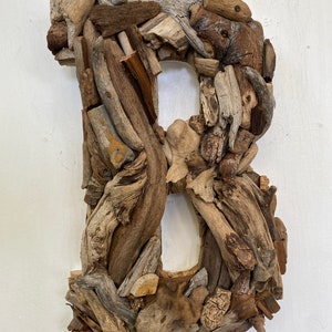 Driftwood Large Custom Driftwood Letters, Coastal Home Decor, Rustic ...