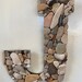 Beach Rock Letters--coastal Home Decor, Rustic Letters. Custom Made ...