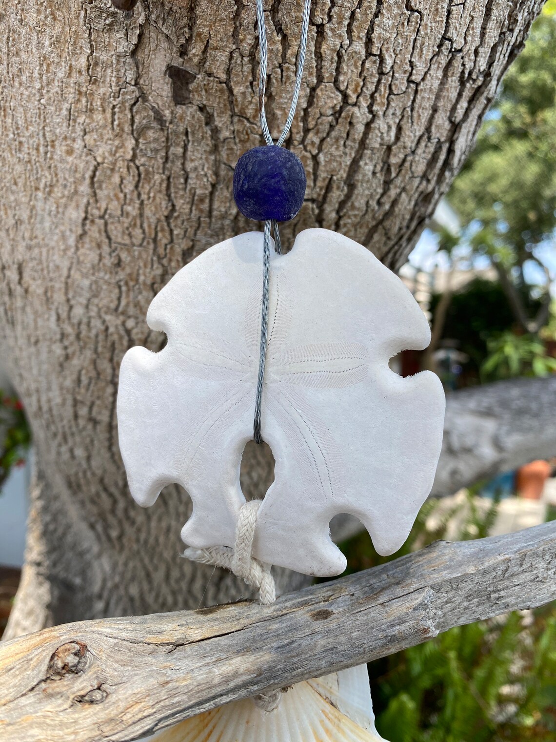 Driftwood, Shell, Rope Windchime, Beach Mobile, Beach Home Decor (made ...