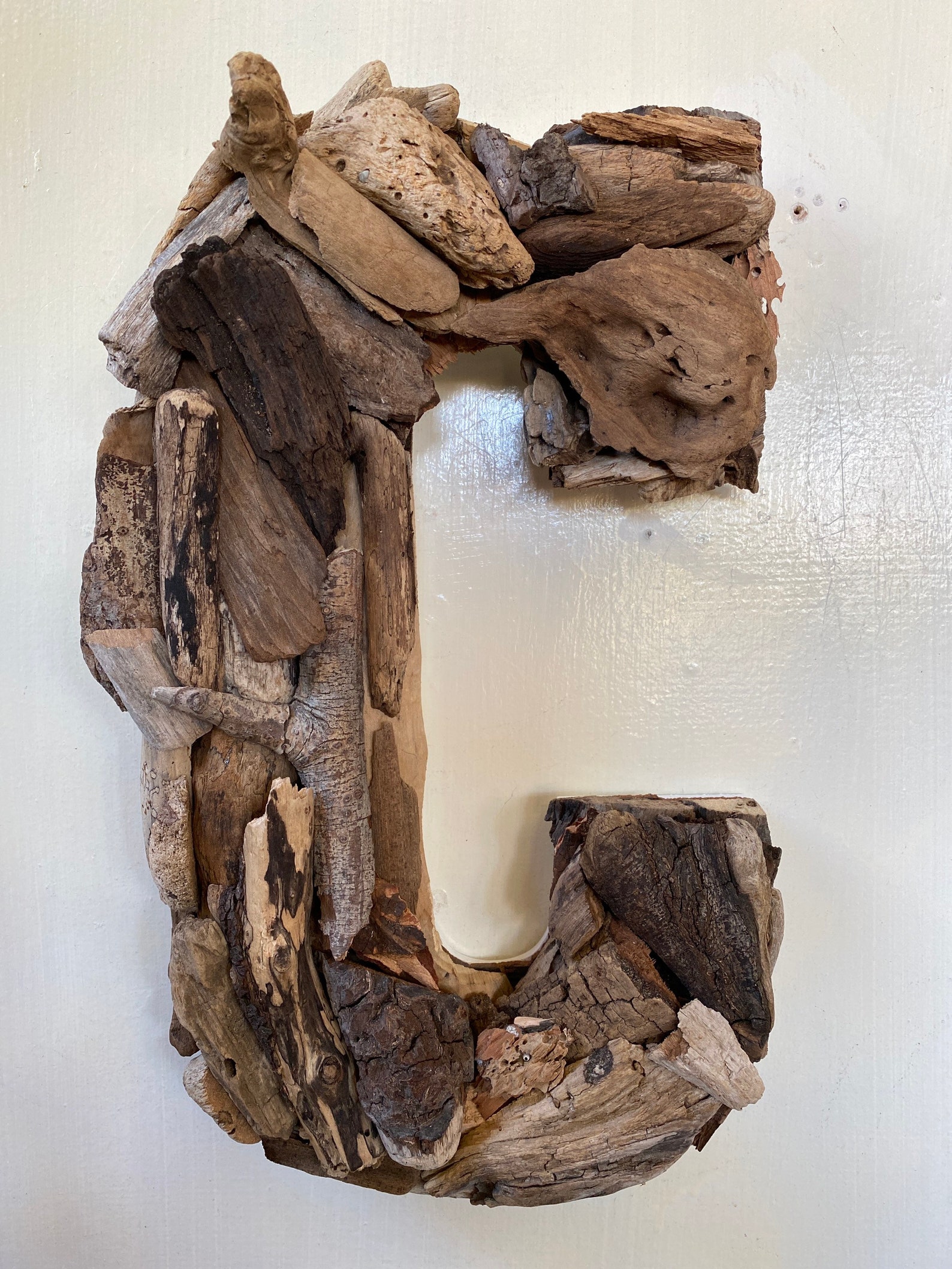 Driftwood Large Custom Driftwood Letters Coastal Home Decor - Etsy