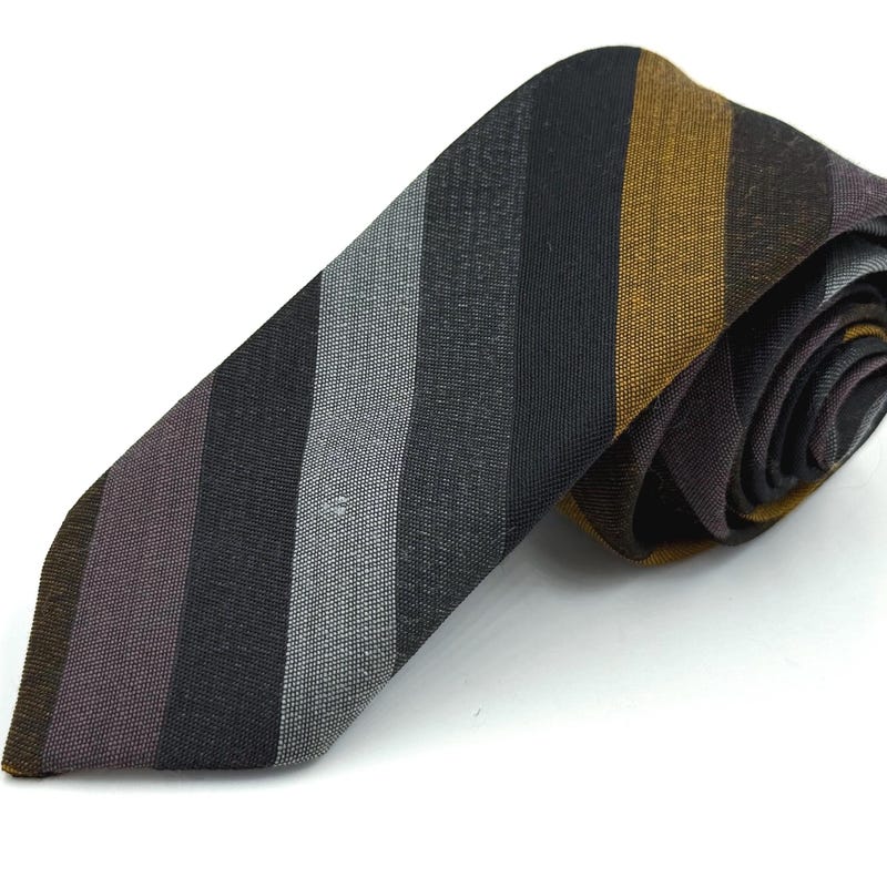 1960s Mod Gold Ties - Etsy