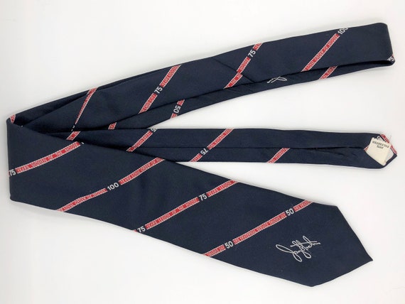 Vintage 1980s Loyal Order of Moose Novelty Tie - Navy… - Gem