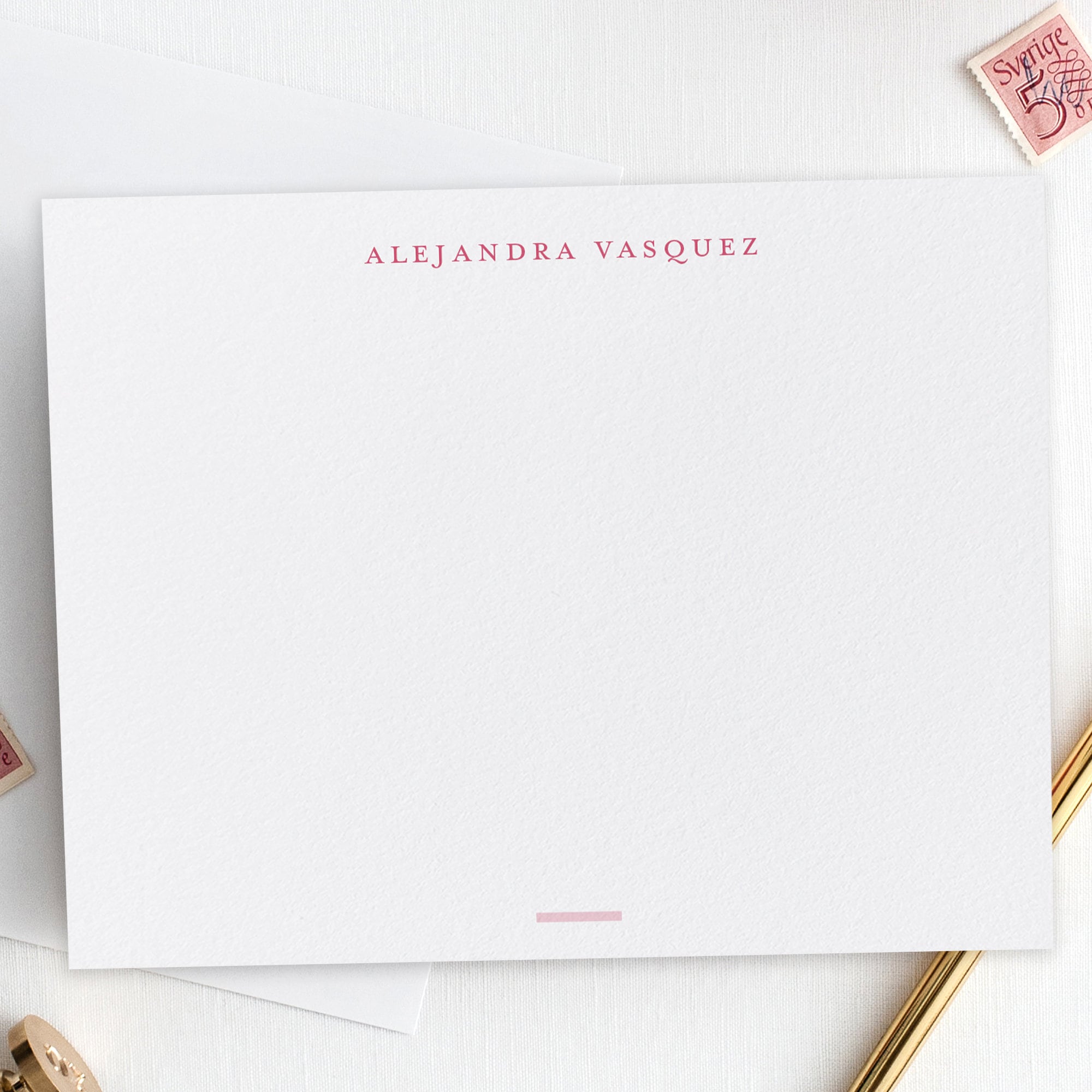 Personalized Stationary, Notecards Personalized, Flat Notecards ...