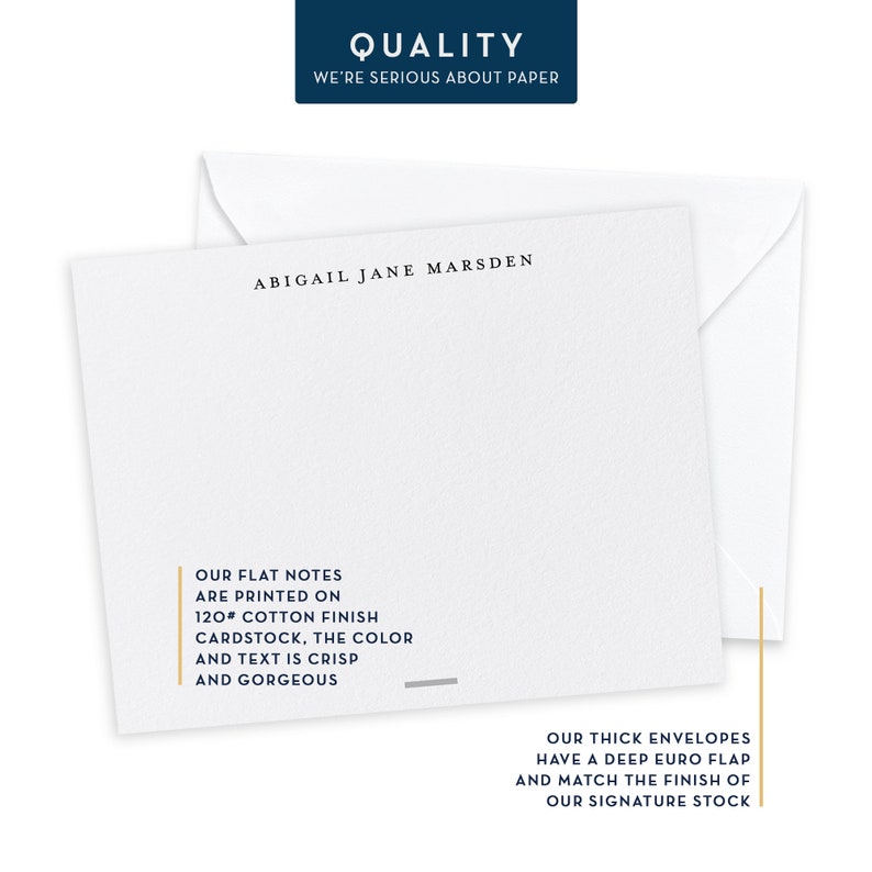 Personalized Stationary, Notecards Personalized, Flat Notecards ...