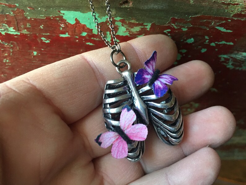 The Beauty in Decay Dimensional Rib Cage With Tiny - Etsy