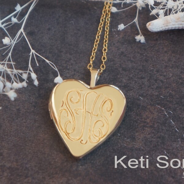 Heart Locket - Etsy
