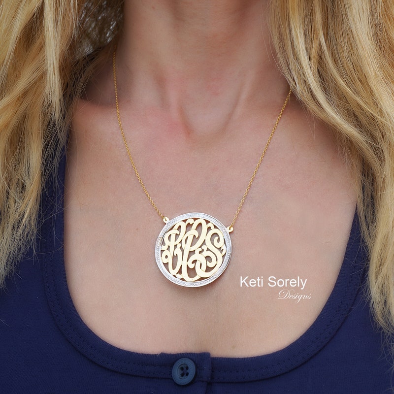 Large Monogram - Etsy