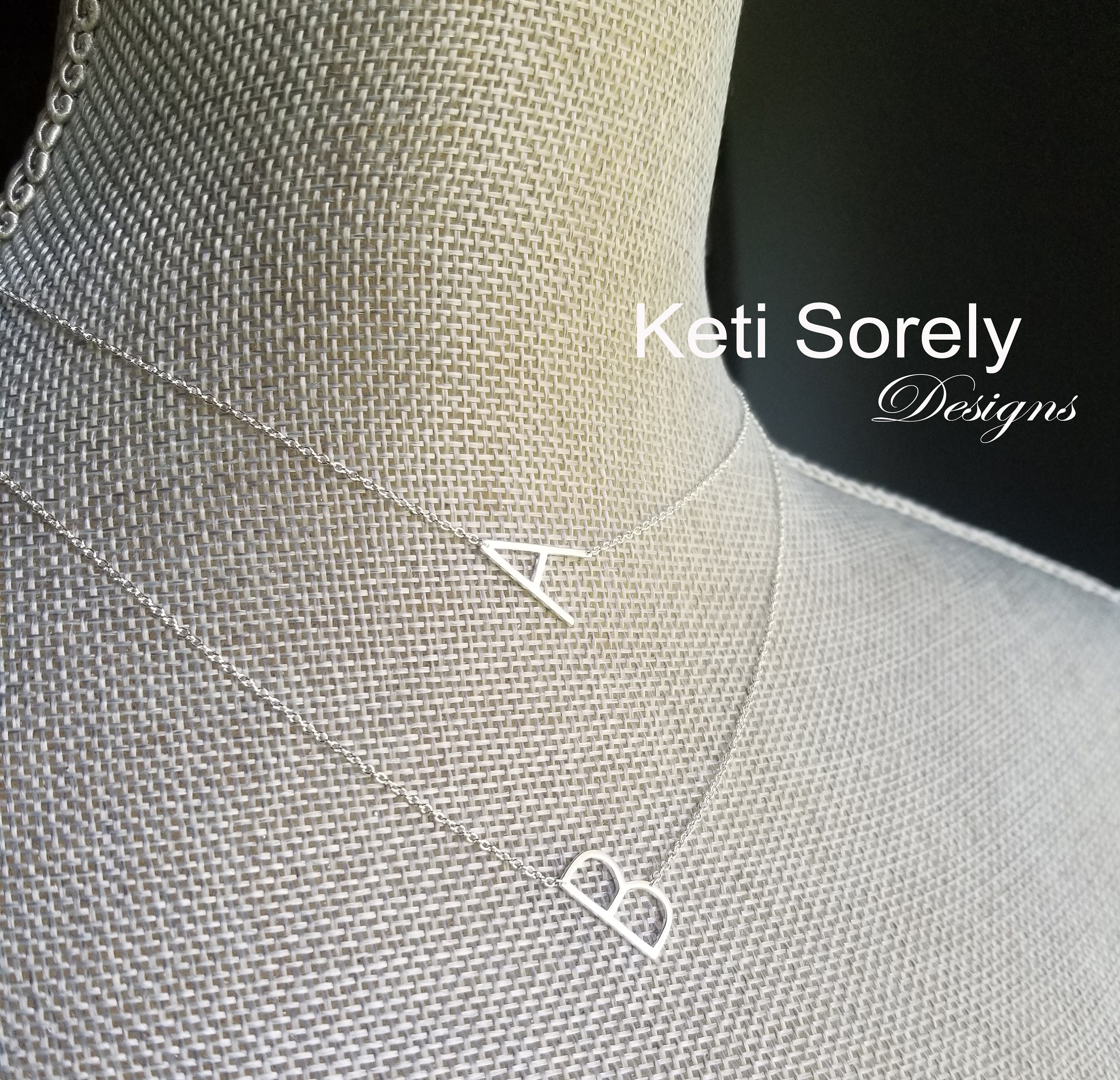 Personalized Single Initial Necklace Order Your Initial | Etsy