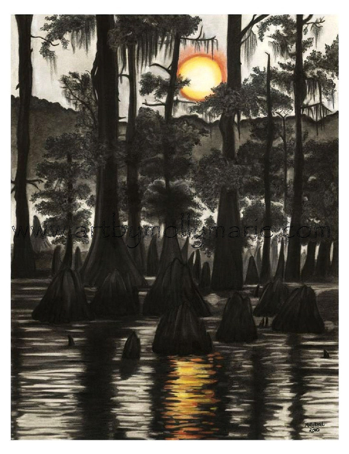 Collection of Prints of My Original Artwork of Cajun Louisiana Themed ...