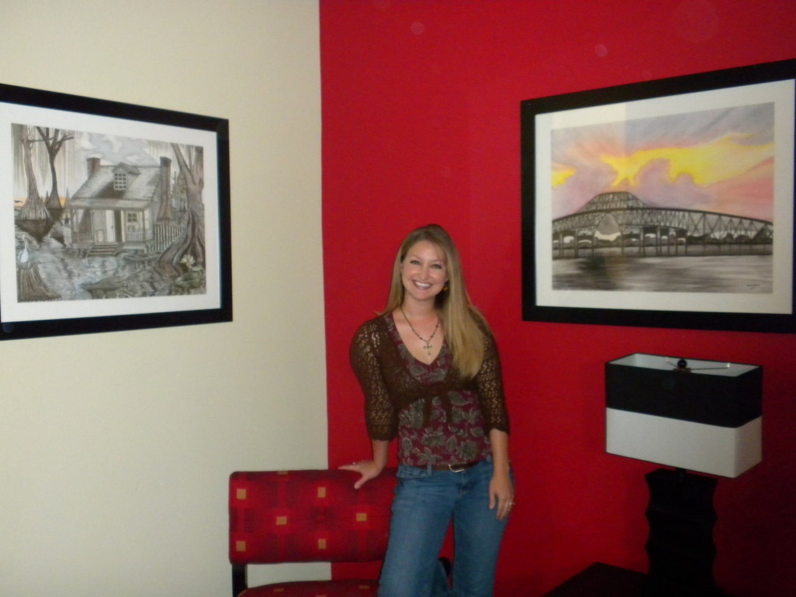Collection of Prints of My Original Artwork of Cajun Louisiana Themed ...