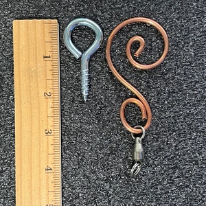 REPLACEMENT PART Copper Wire Swirlie Hook With Professional Grade ...