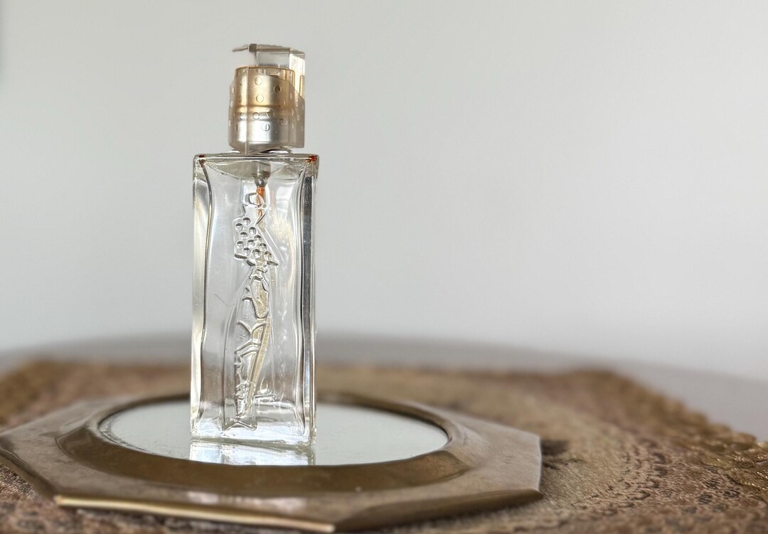 Vintage Tiny Glass Perfume Bottle – Elegant Vanity Decor-empty Perfume ...