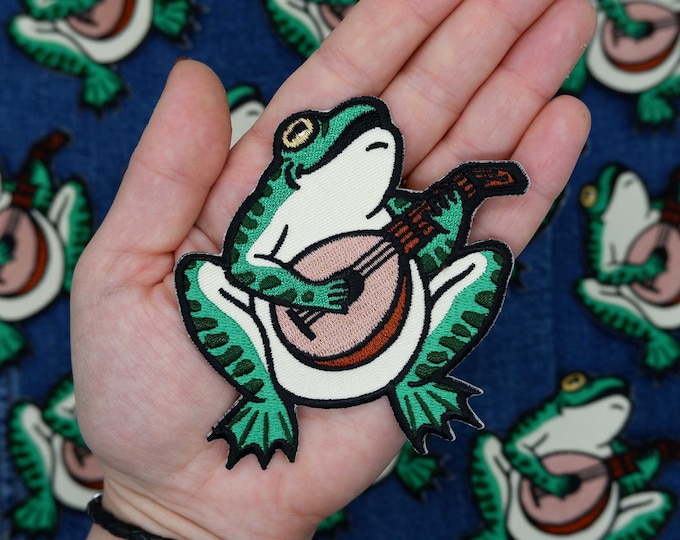 Frog Skeleton - (PVC) Morale Patch - Etsy