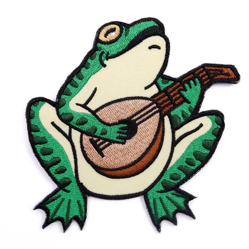 Frog/toad Iron on Patch No Name - Etsy