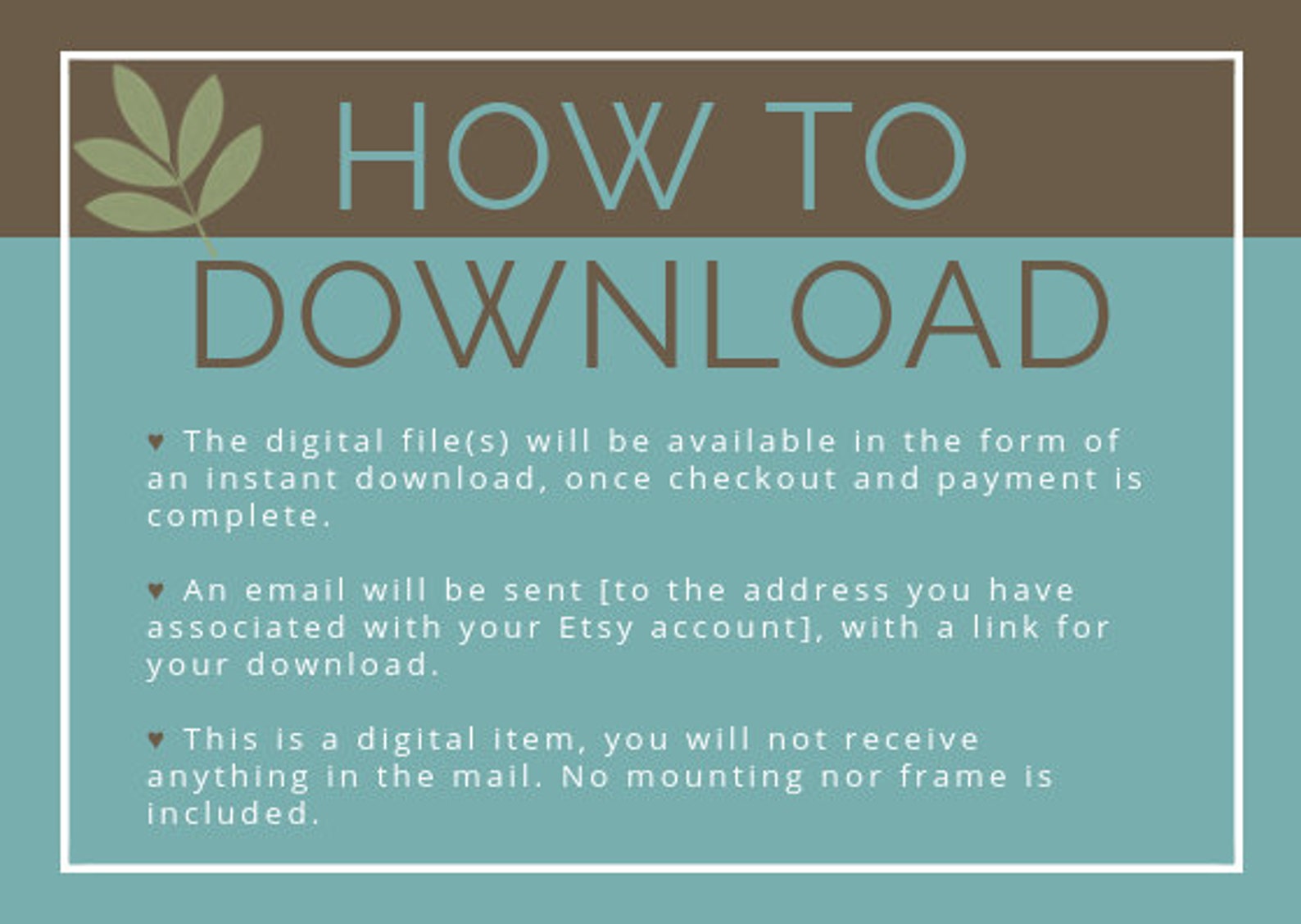 PDF Printable Home Trees Download THREE Sizes Included - Etsy