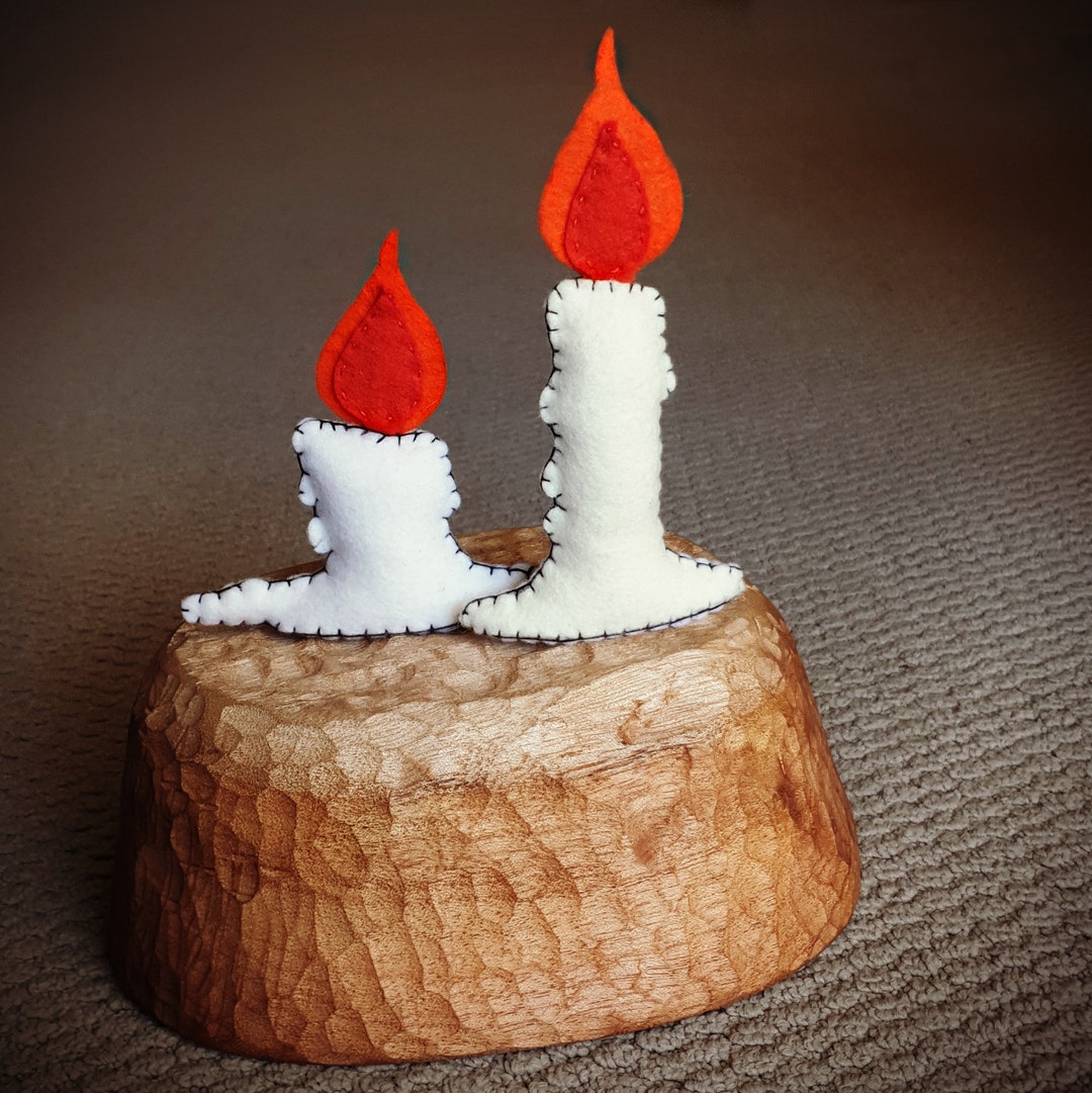 PDF Halloween Candles Pattern Felt Candles Pattern - Etsy