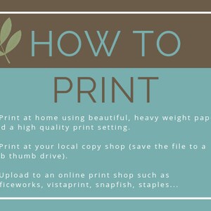 PDF Printable Home Trees Download THREE Sizes Included - Etsy