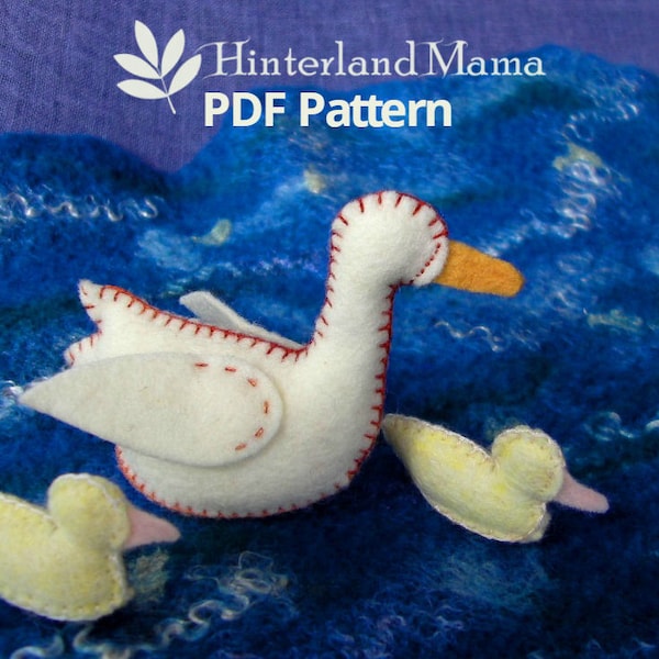 Felt Duck Patterns - Etsy