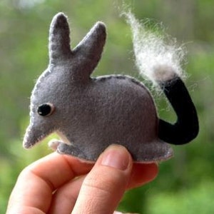PDF Australian Bilby Felt Animal Pattern: Template and Instructions ...