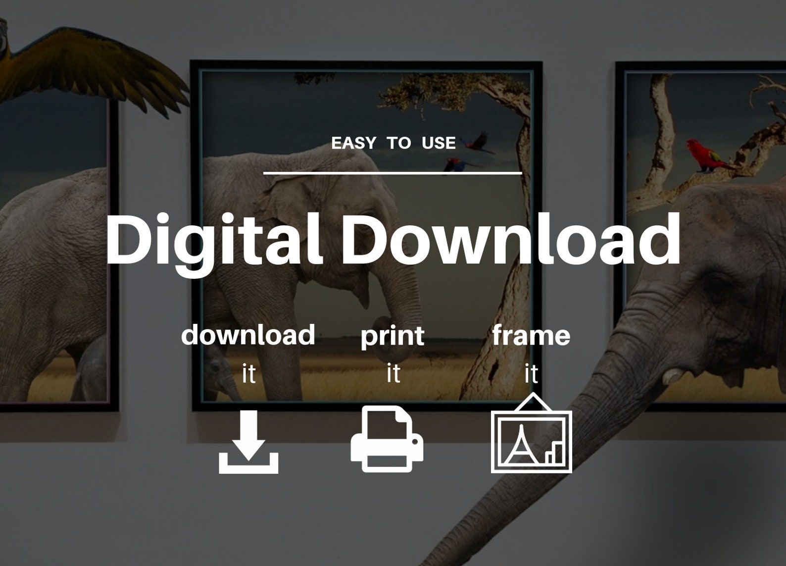 PDF Printable Home Trees Download THREE Sizes Included - Etsy