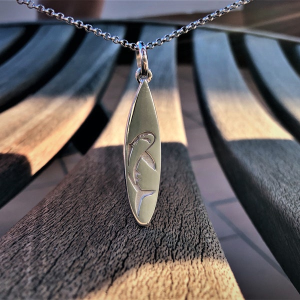 Surfboard Pendant - Etsy