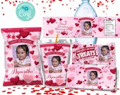 Editable DIGITAL DOWNLOAD Valentine Valentine Theme Birthday - Etsy