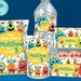 Cute Monsters Monster Bash Editable Instant DIGITAL DOWNLOAD Theme ...