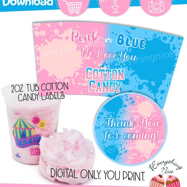 Pink Cotton Candy - Etsy