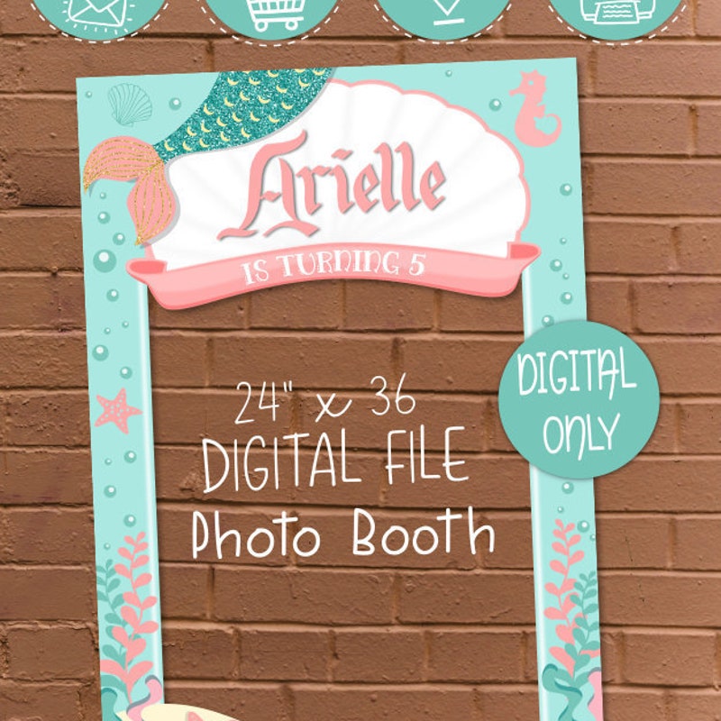 Mermaid Photo Booth - Etsy