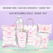 Instant DOWNLOAD Pink Butterfly Butterflies Theme Wrappers and Labels ...